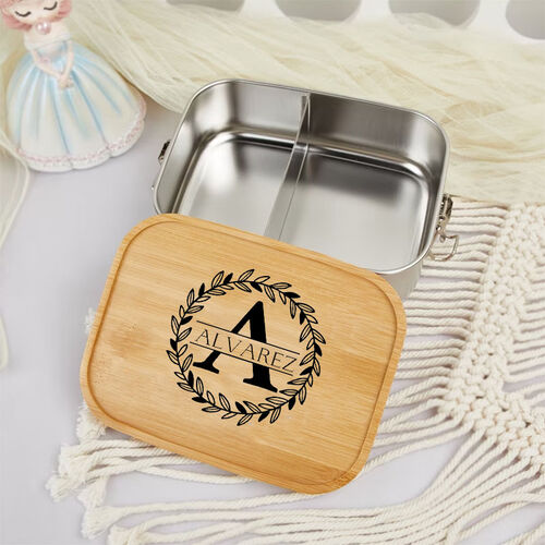 Personalized Lunch Box Custom Name Logo For Kids - Drawmade.com