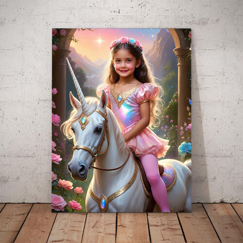 Personalized Princess Portraits with Custom Face Swap Graceful Present ...