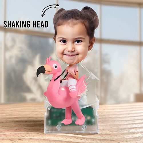 Personalized Bobblehead Acrylic Stand Boys Girls Playful Dinosaur ...