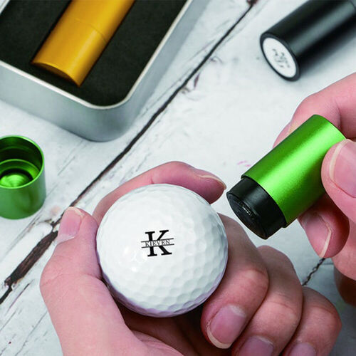 Custom Name Golf Ball Stamp Color Ink Ball Stamp Accessories Gift for ...