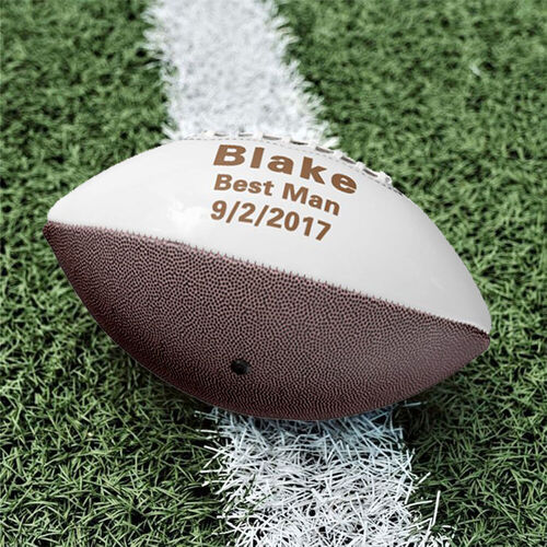 Personalized Football with Name and Other Text as a Gift for the Best ...