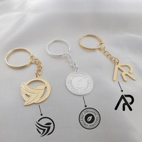 Personalized Metal Keychain With Customized Logo As A Special Gift ...