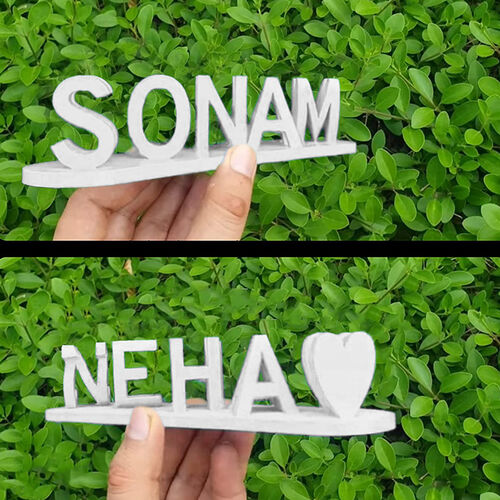 Dual Name Illusion Love 3D Printed as Sweet Gifts - Doyoursnow.com