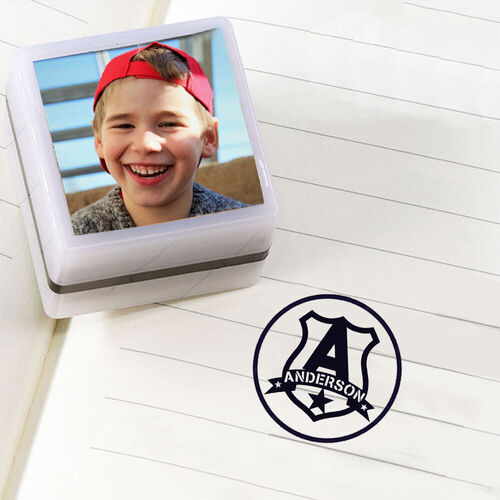 Custom Stamps Notebook Labels Back to School Gifts for Kids - Drawmade.com