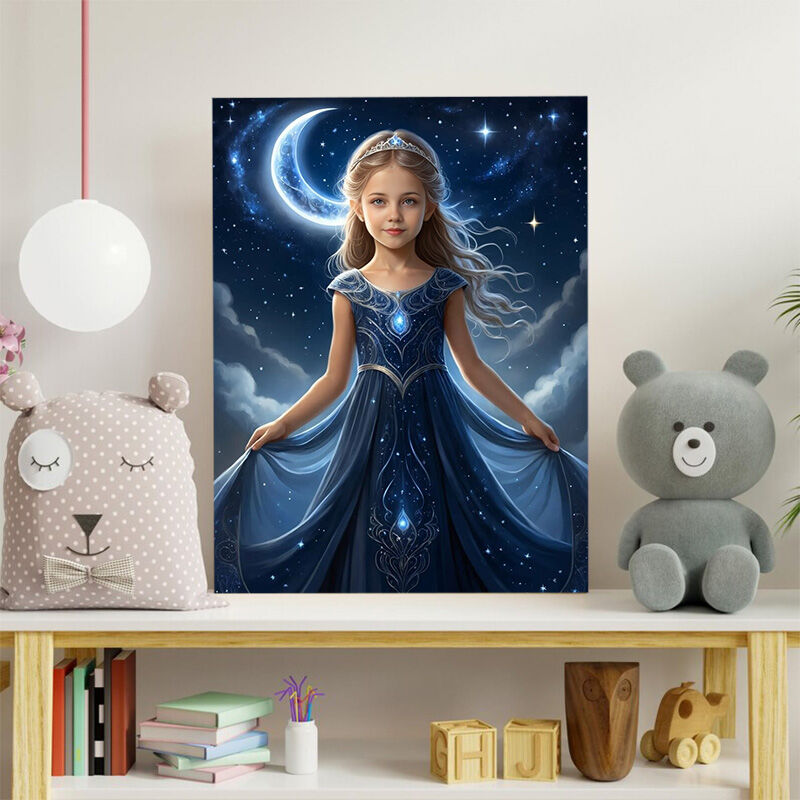 Personalized Princess Portraits with Custom Face Swap Lively Present ...