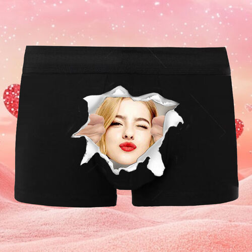 Personalized Picture Men's Underwear Boxer Briefs Funny Present for ...