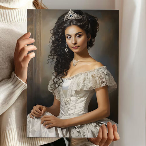 Personalized Royal Princess Portraits with Custom Face Swap Perfect ...