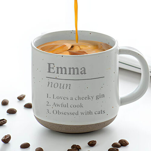 Personalized Ceramic Mug With Custom Name And Engraving Fun Gift For ...