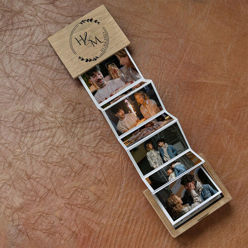 Personalized Photo Box Couple Love Album Box Anniversary Gift for ...