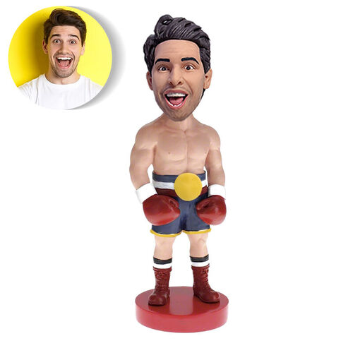 Custom Bobbleheads for Boxing Athletes - Drawmade.com