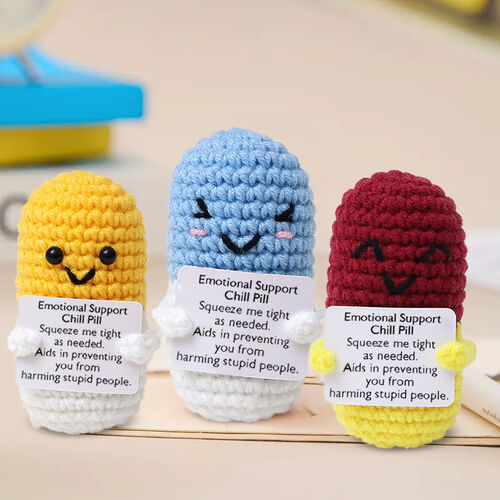 Handmade Crochet Capsule Positive Dolls Creative Gifts for Children ...