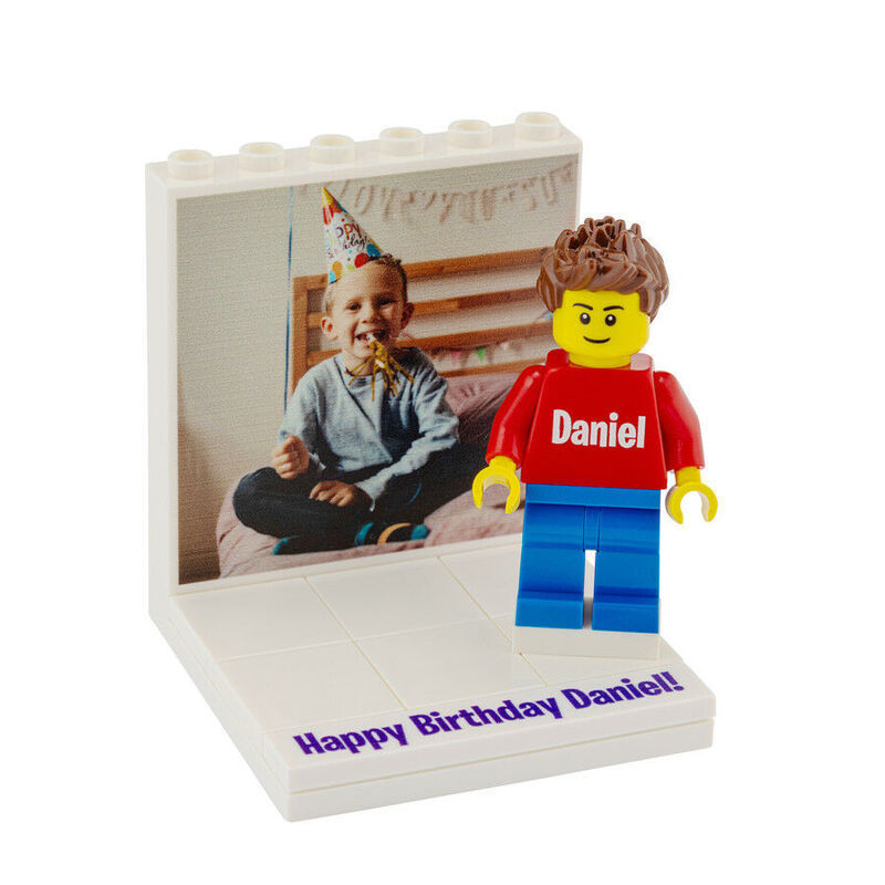 Personalized Minifigure With Custom Photo And Text Fun Birthday Gift ...
