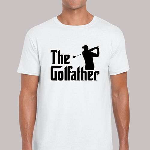 Personalized T-shirt The Golf Father Golf Swing Silhouette Design ...