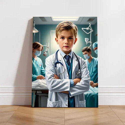 Personalized Doctor Portraits with Custom Face Swap Perfect Present for ...