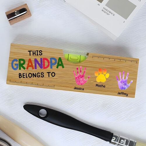 Personalized 2 in 1 Personalised Wooden Spirit Level Bottle Opener ...